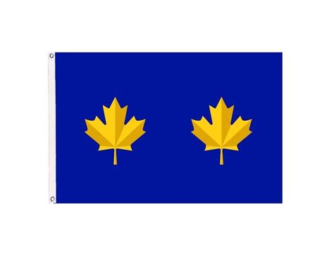Canadian Rear Admiral Alternative Flag With Eyelets