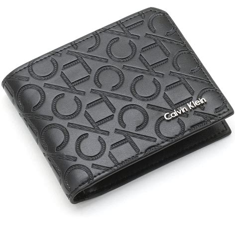 Twofold Calvin Klein Leather Wallet Men Catchy Watches