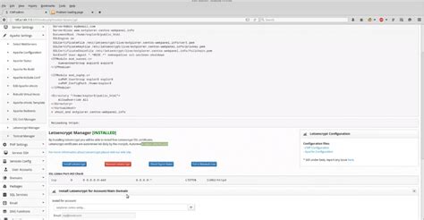 Steps To Install Let S Encrypt In CWP Panel