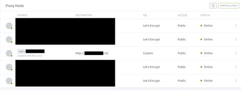 ssl on admin web page · issue 139 · nginxproxymanager nginx proxy