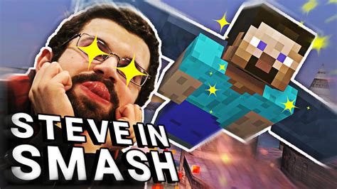 Minecraft Steve In Smash Reveal Trailer Reactions Youtube