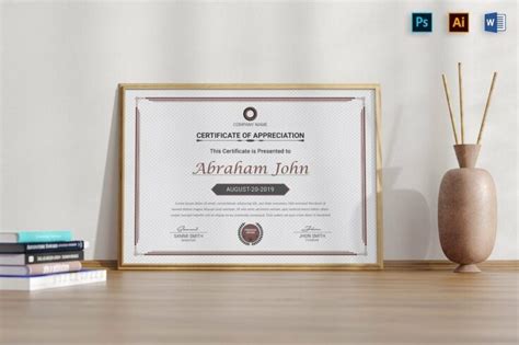 20 Editable Certificate Award Templates For Word Google Docs