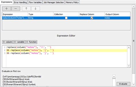 Replace Strings Within A Text Field Knime Analytics Platform Knime