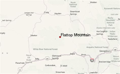 Flattop Mountain Mountain Information