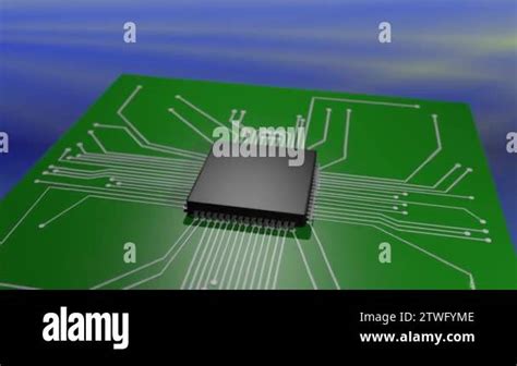 Computer Processing Chip Stock Videos And Footage Hd And 4k Video Clips