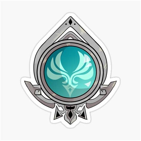 Sumeru Anemo Vision Genshin Impact Sticker For Sale By Mer In Space Redbubble