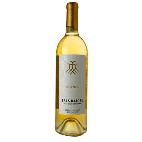 Vino Blanco Tres Raíces Sauvignon Blanc 750 Ml Vid Mexicana No Aplica