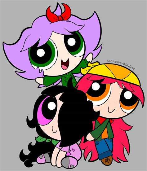 Classic Ppg Group Pose But Mtg By Creative Blade99 On Deviantart