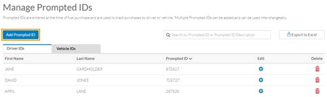 Assign Prompted Ids Iconnectdata Help Center