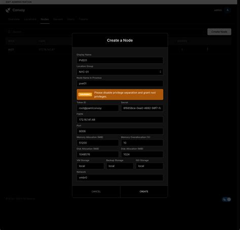 Adding A Node Convoy