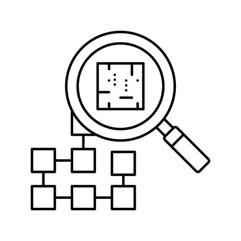 research neural network line icon vector illustration 19525499 vector