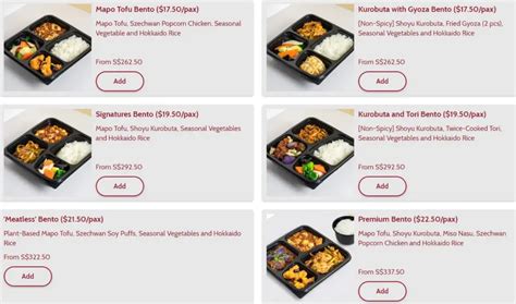 Chens Mapo Tofu Singapore Menu Prices Updated Apr 2024