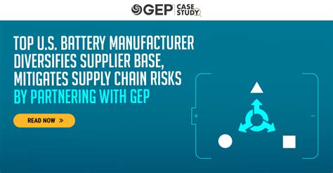 Top Us Battery Manufacturer Diversifies Supplier Base Mitigates