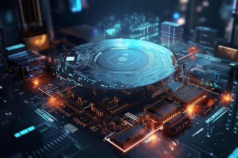 Premium Photo Graphic Illustrating The Relationship Between Generative Ai