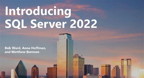 Bob Ward On Linkedin Take A Guided Tour Of Microsoft Sql Server 2022 In This On Demand