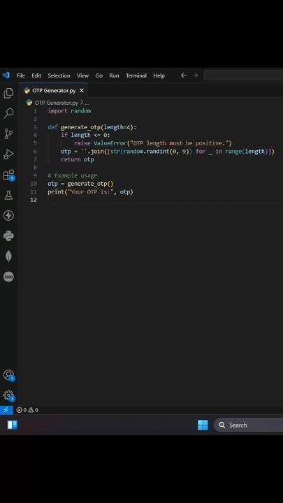 How To Hack Otp Shorts Trending Python Otp Coding Programming
