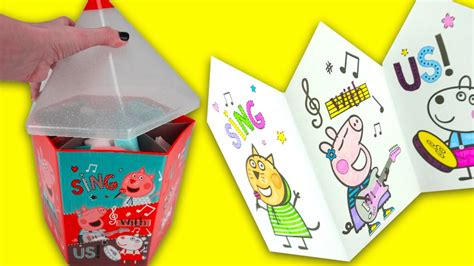 Свинка Пеппа набор для творчества рисуем раскрашиваем и веселимся Игрушкин ТВ Youtube