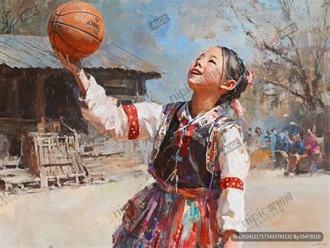 Ai创作图拍皮球的小女孩儿 朝鲜绘画朝鲜油画 手绘朝鲜族女孩 朝鲜族女孩 朝鲜族少女 朝鲜族姑娘 朝鲜民俗画 朝鲜族传统游戏 油画民族化 朝鲜民族传统游戏 朝鲜族插画 油画少女 欢乐题材油画