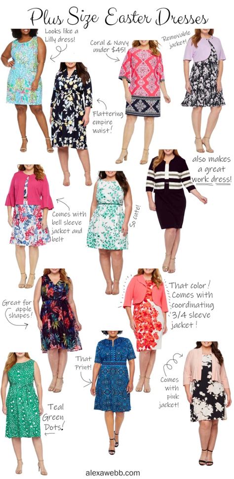 12 Plus Size Easter Dresses Alexa Webb