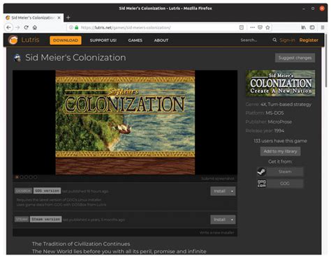 Install And Manage Games With Lutris Play Time Linux Magazine