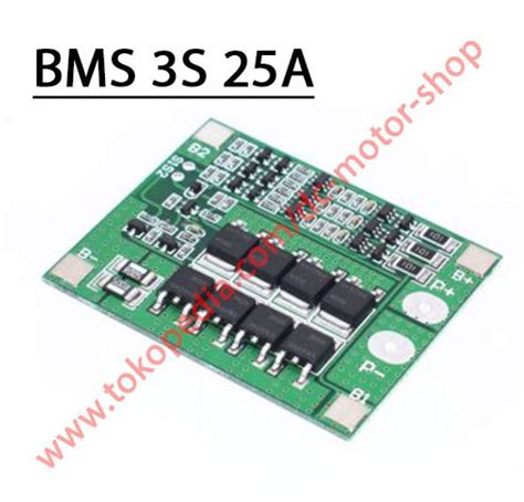 Jual Modul Bms Battery Management System 3s 25a Li Ion 18650 Battery Di Seller Winterr Shop