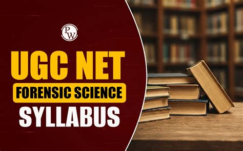 ugc net forensic science syllabus 2025 download pdf