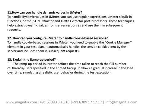 Top 20 Jmeter Interview Questions And Answers In 2023pptx