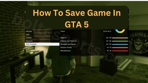 how to save game in gta 5