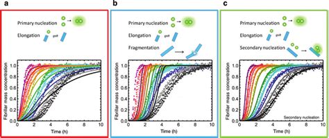 Secondary Nucleation Improves Global Fit To Aβ42 Aggregation Kinetics