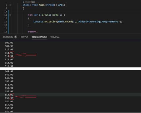 Math Round Return Different Results With Same Decimal Part Issue Dotnet Runtime GitHub