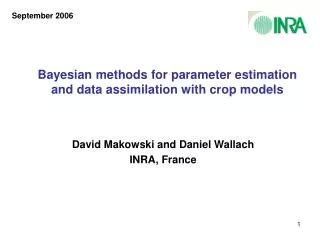 PPT Parameter Estimation And Data Assimilation Techniques For Land Surface Modeling PowerPoint