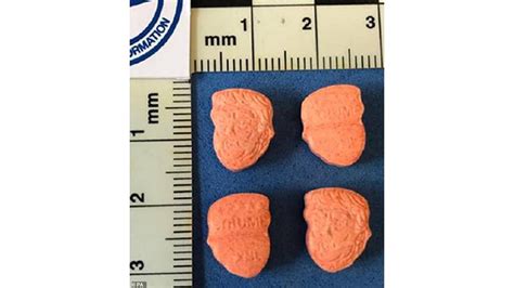 حبوب هلوسة خطيرة على شكل وجه ترامب صور