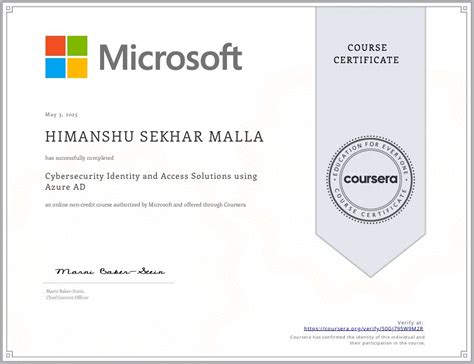 Cybersecurity Azuread Identityandaccessmanagement Microsoft Iam Himanshu Sekhar Malla