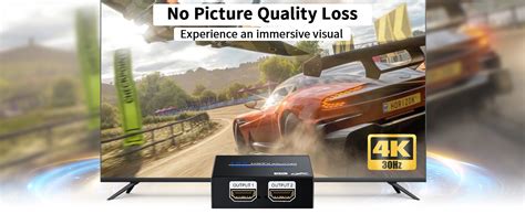 Hdmi Splitter 1 In 2 Out 4k 1x2 Powered Hdmi Multi Port