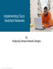 Analyzing Campus Network Designs Ppt Implementing Cisco Switched Networks Analyzing