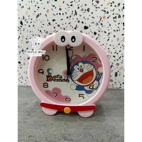 Doraemon Character Table Clock Alarm Shopee Philippines