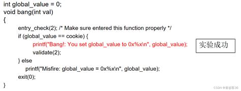 Csapp Lab3 Bufbomb Csdn博客