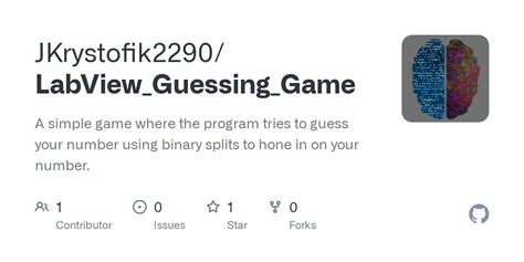 Github Jkrystofik2290labviewguessinggame A Simple Game Where The Program Tries To Guess