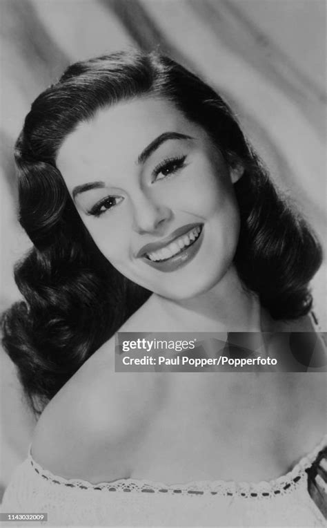 Elaine Stewart American Actress And Model Circa 1950 Stewart Was