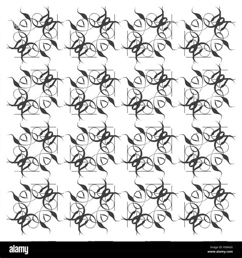 Monochrome Seamless Texture With Abstract Pattern Stock Photo Alamy