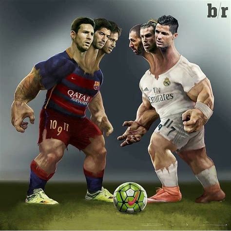 Neymar And Messi Vs Ronaldo And Bale