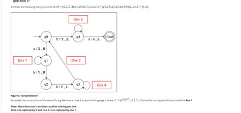 Solved 1 Choose The Missing Transitions Inside The Box