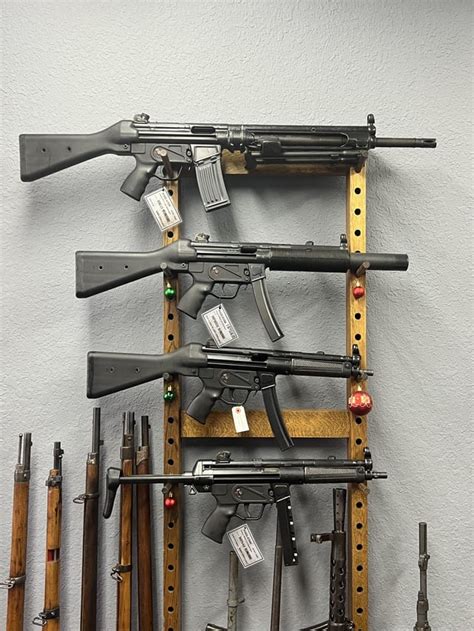 Visited A Gun Store With An Extensive Array Of Deactivated Firearms And
