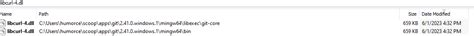 Error Fatal Failed To Load Library Libcurl 4dll · Issue 5529
