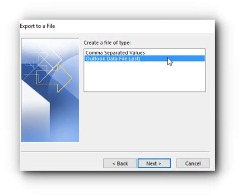 ServerFreak Technologies Sdn Bhd How To Export Emails PST File In Outlook