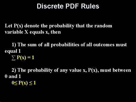 Lesson 6 R Discrete Probability Distributions Review Objectives
