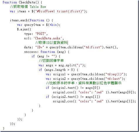 Net碎碎念~ Aspnet 動態更新 Gridview 上的資料