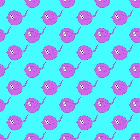 Premium Vector Stingray Seamless Pattern