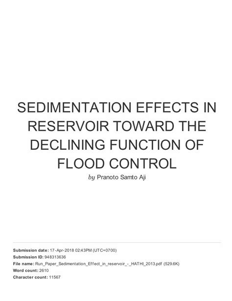 Pdf Flood Control Declining Function Of Reservoir Dokumentips