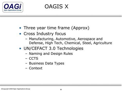 PPT Improving OAGIS With Ontology Technology PowerPoint Presentation ID